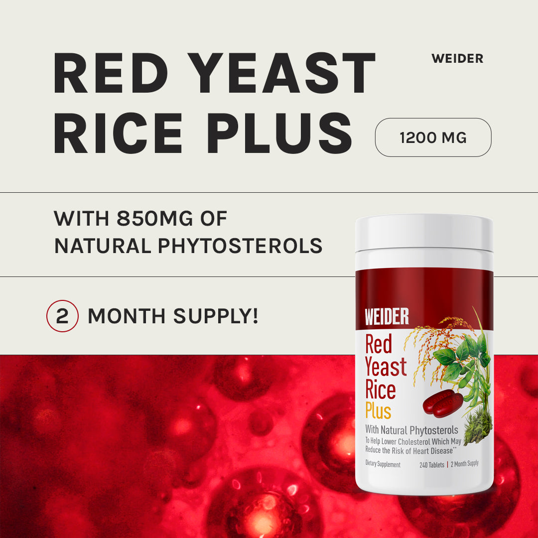 Red Yeast Rice Plus – Weider Global Nutrition